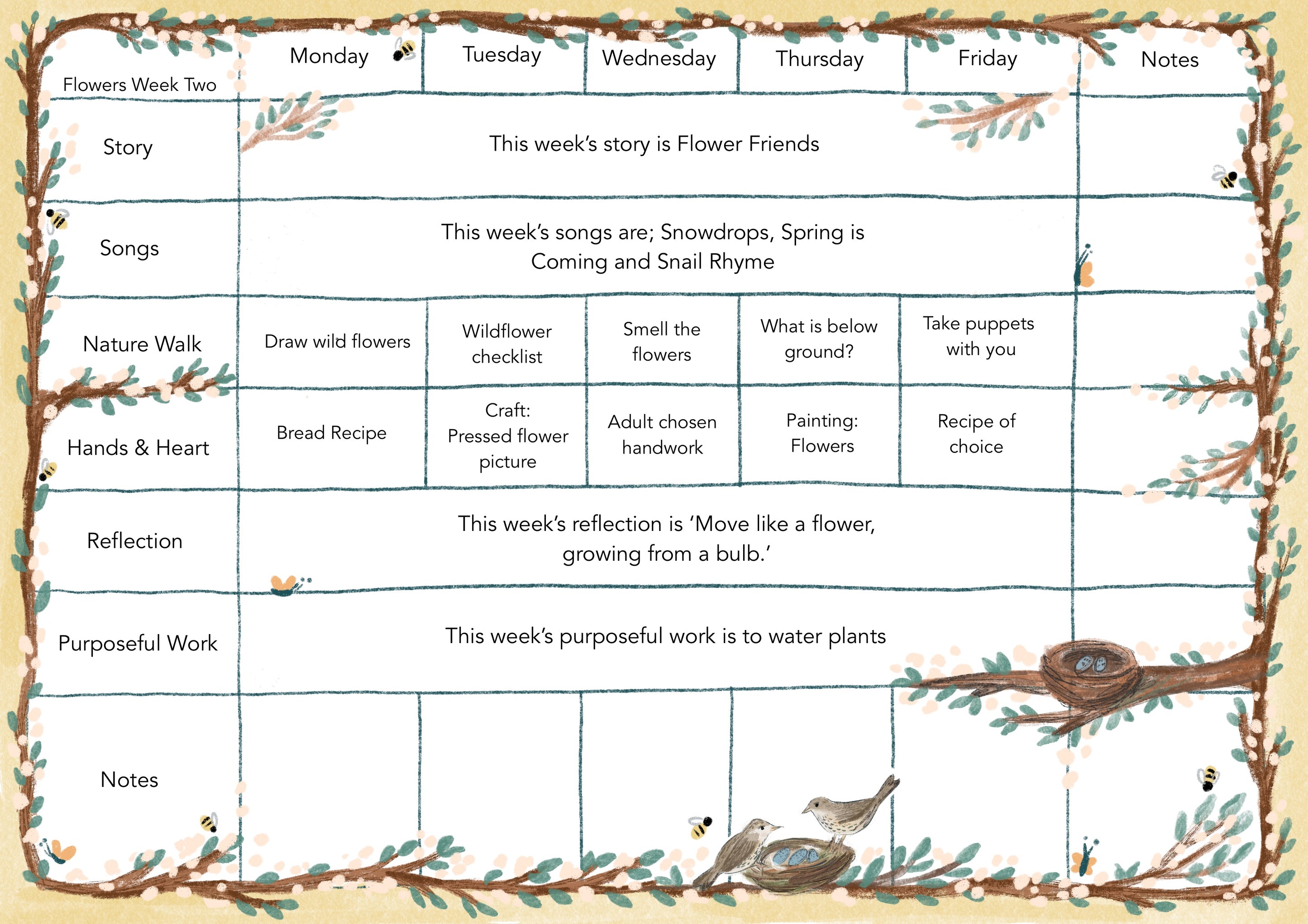Spring Rhythm – The Little Oak Learning
